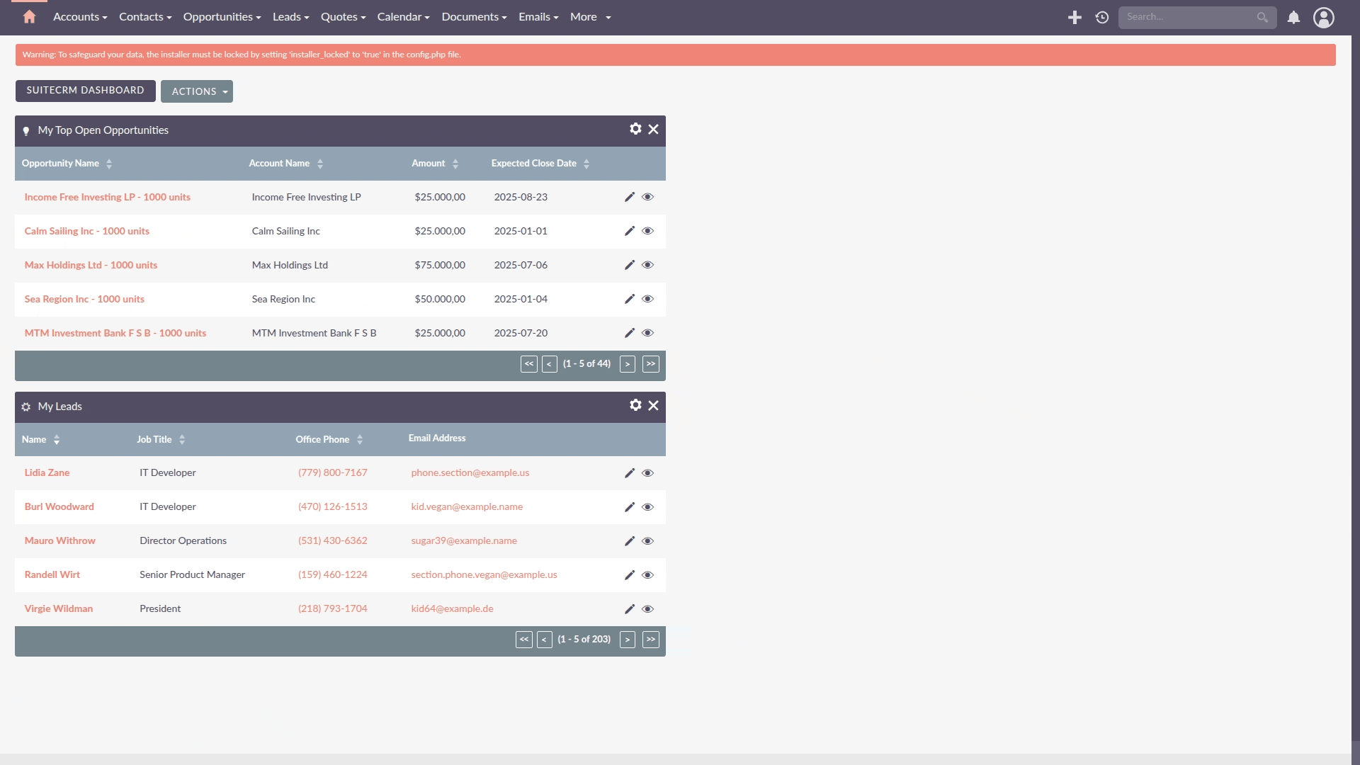 8.9 Releases :: SuiteCRM Documentation